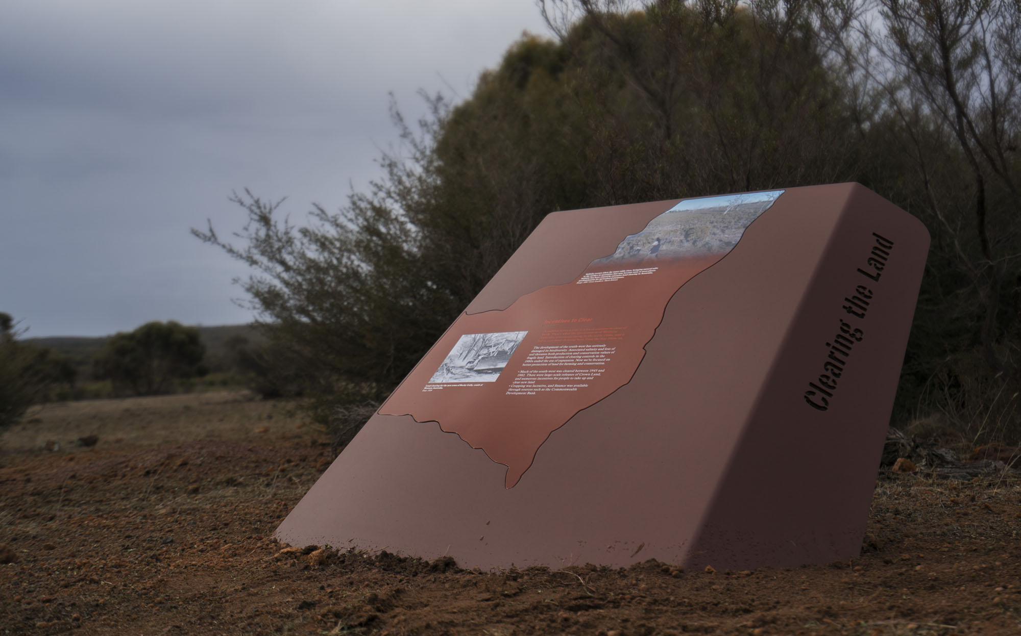 Bush Heritage Interpretative Signage - Publik