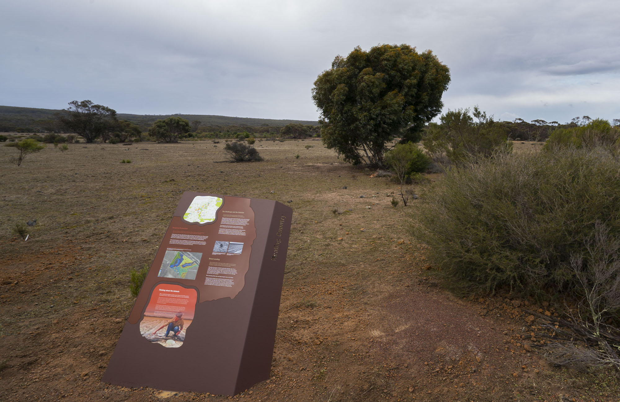 Bush Heritage Interpretative Signage - Publik