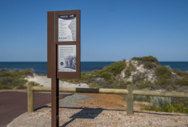 Turquoise Way Walk Trail Interpretive Signage - Publik