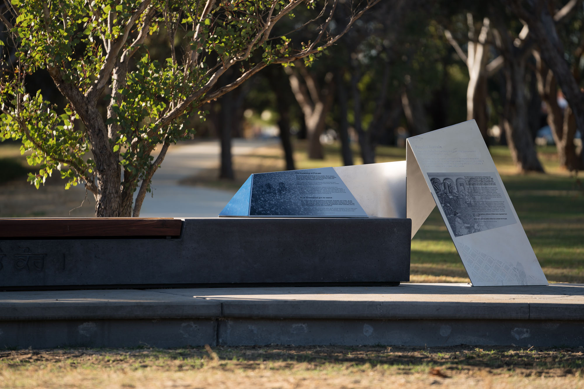 Australian Sikh Heritage Trail Interpretative Signage - Publik